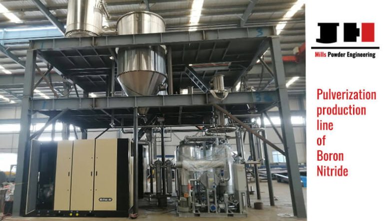 Pulverization Production Line of Boron Nitride – Mills Powder Engineering